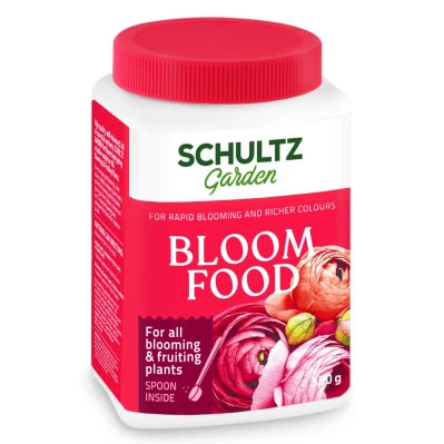 SCHULTZ FERTILIZERS FOR FLOWERING PLANTS, 350 G. BLOOM FOOD – Gipsygarden